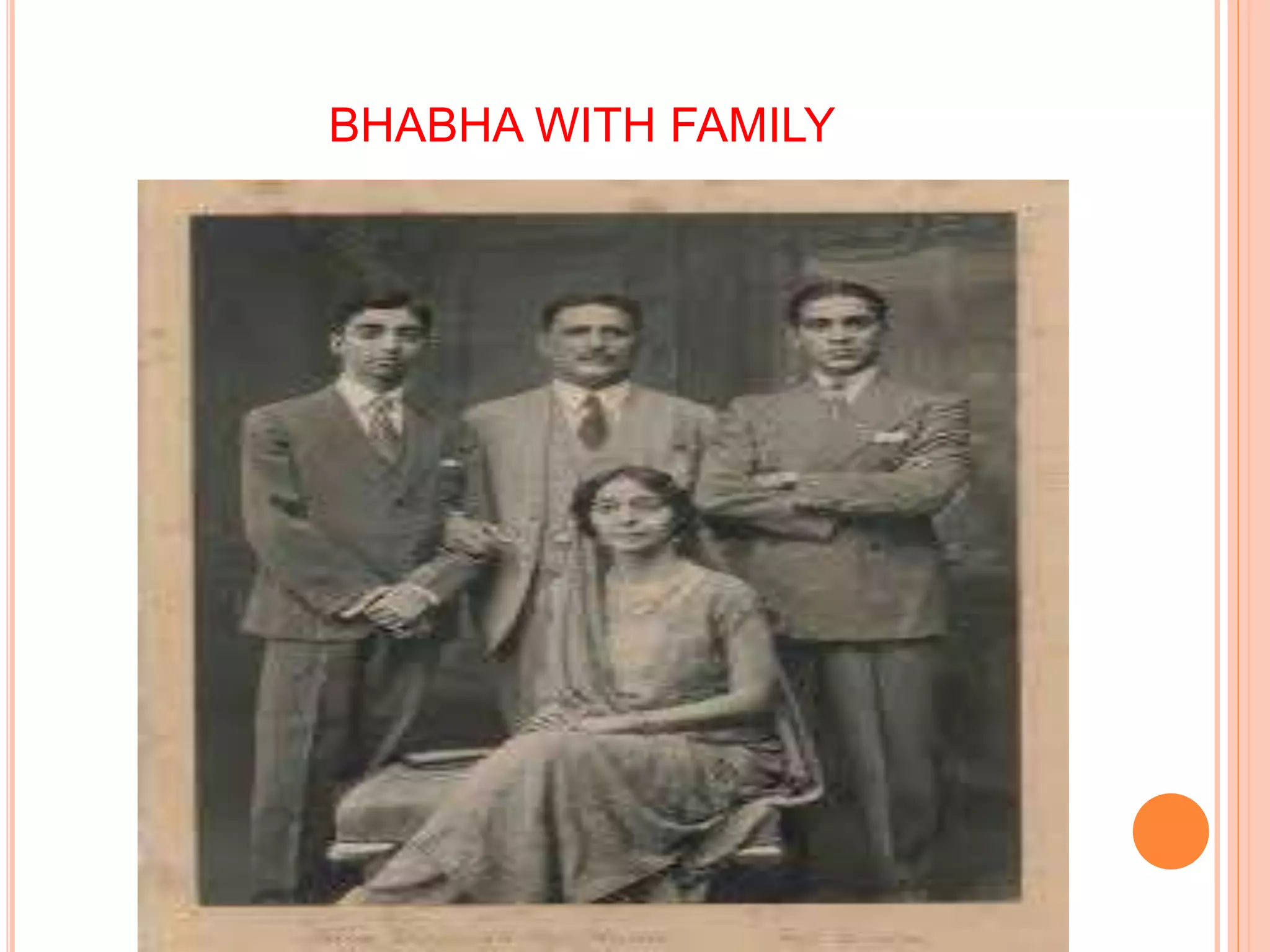 HOMI J BHABHA | PPTX