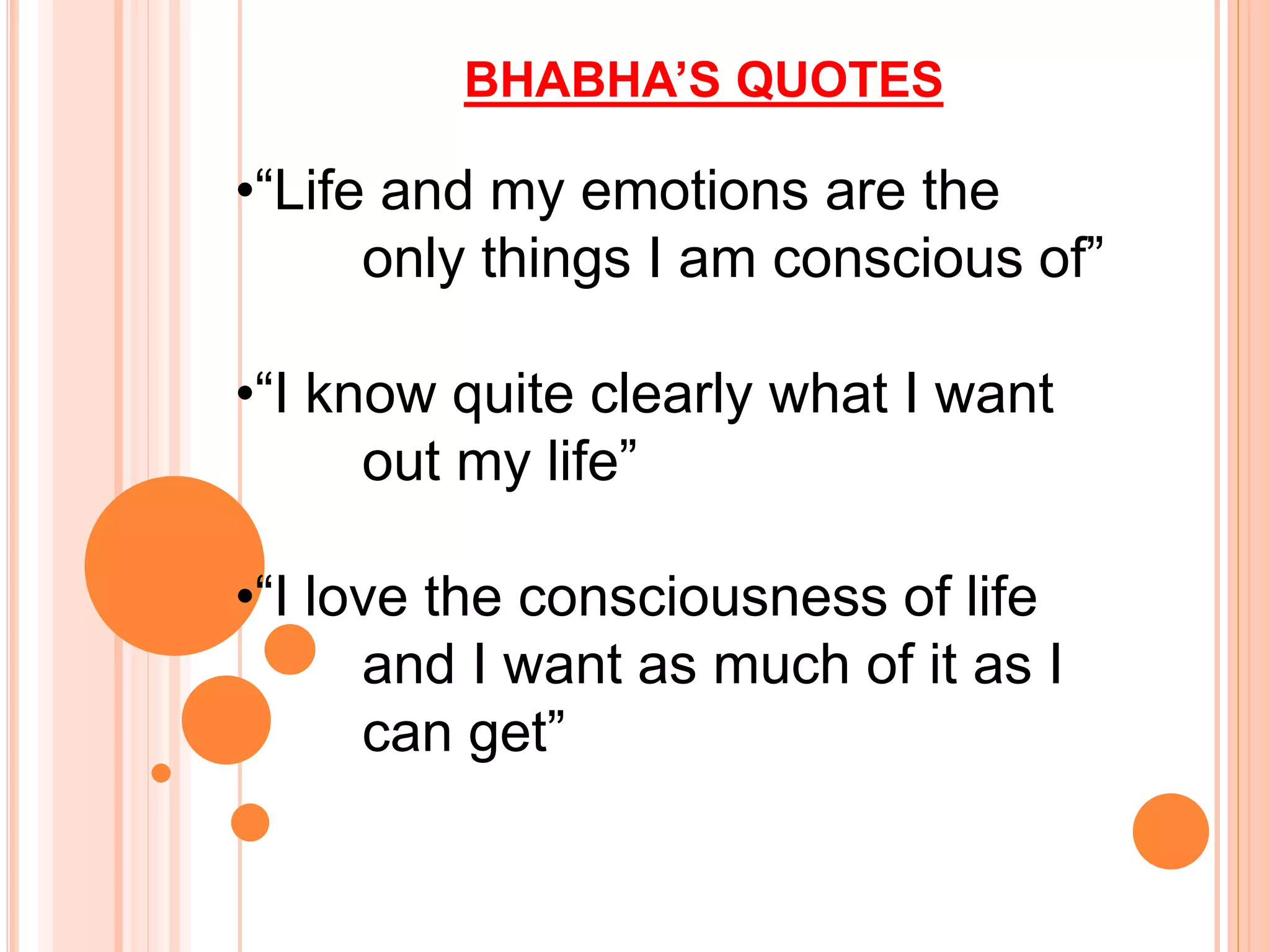 HOMI J BHABHA | PPTX