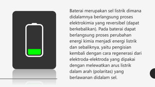 sel volta (baterai) | PPTX