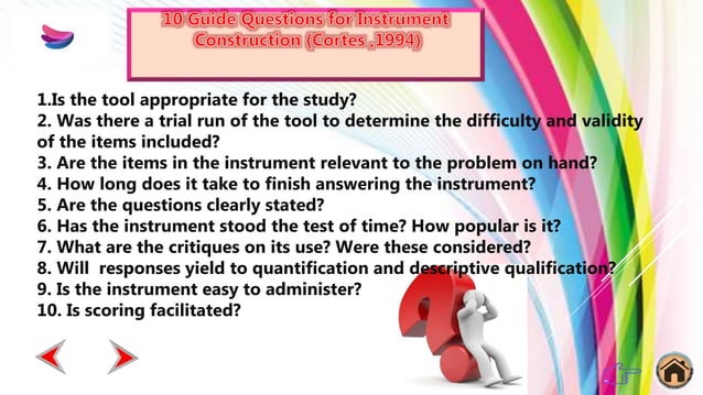 DATA COLLECTION AND INSTRUMENTATION | PPT