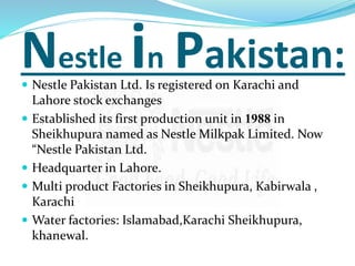 stretagic markeeting of nestle brand | PPTX