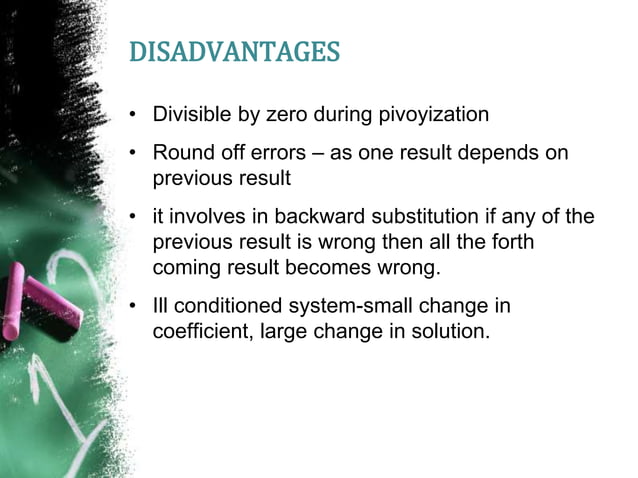 Implementation of Gauss Elimination Method in c++ | PPT