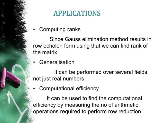 Implementation of Gauss Elimination Method in c++ | PPT