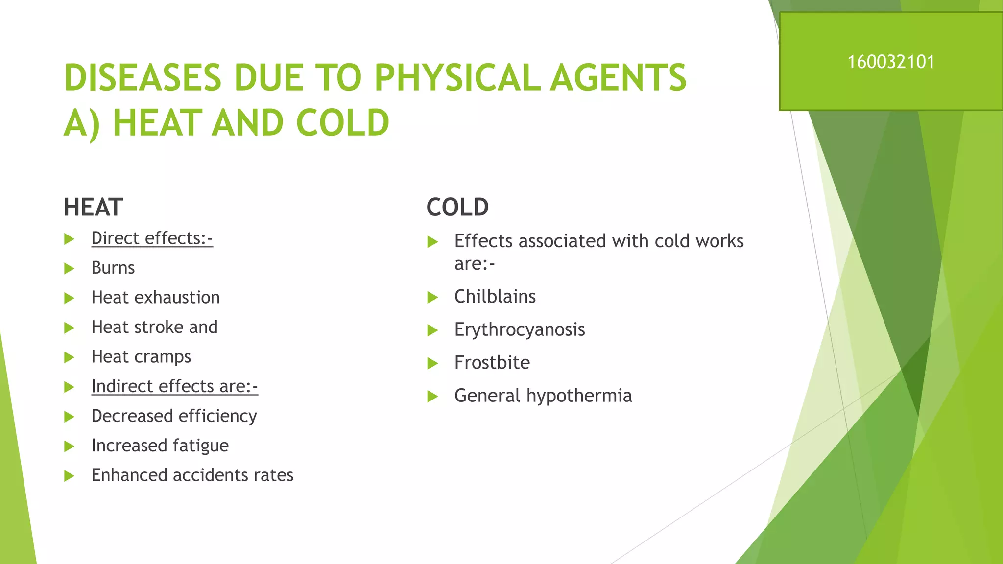 physical hazard and impact on our health | PPTX