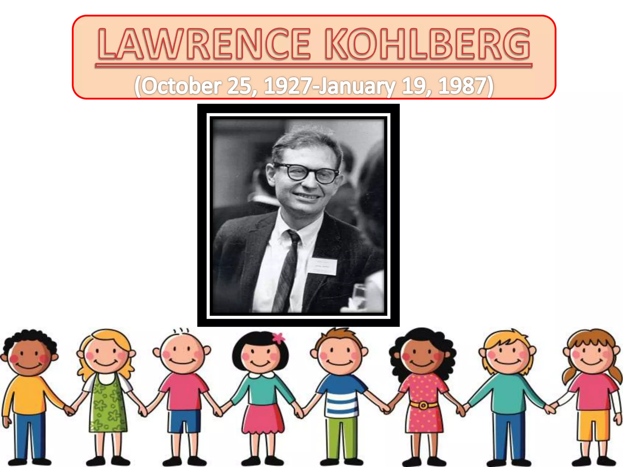 LAWRENCE KOHLBERG "MORAL DEVELOPMENT THEORY" | PPTX