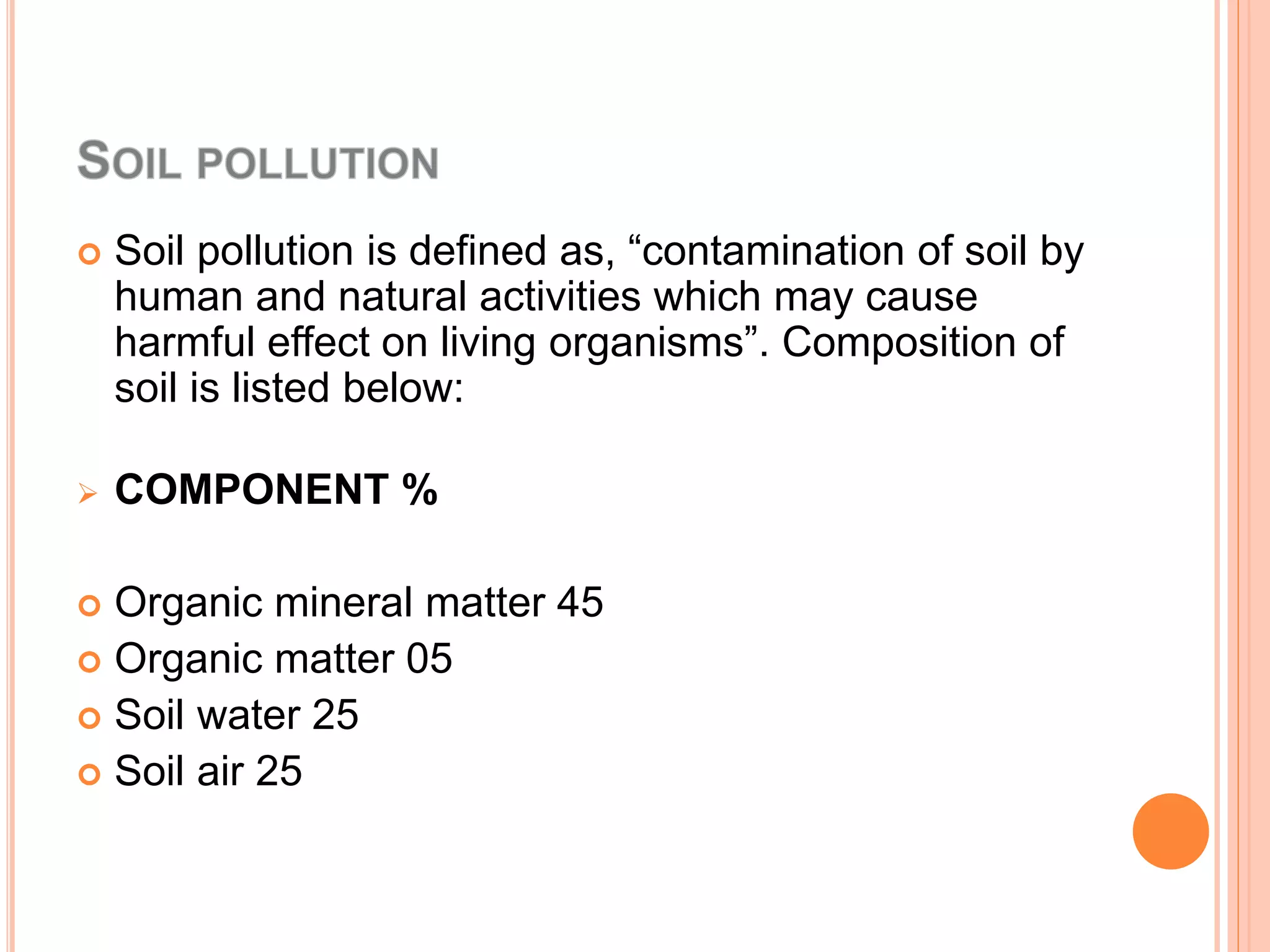soil pollution | PPT