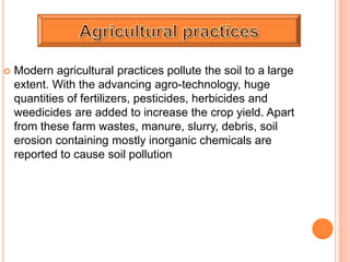 soil pollution | PPT
