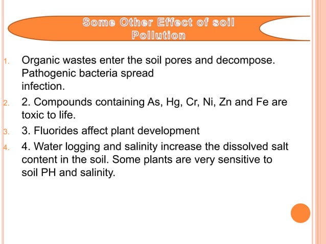 soil pollution | PPT