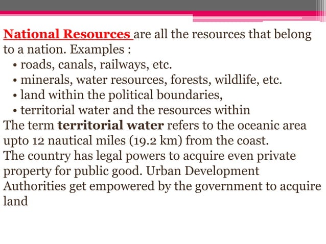 Resources and development class 10 | PPTX