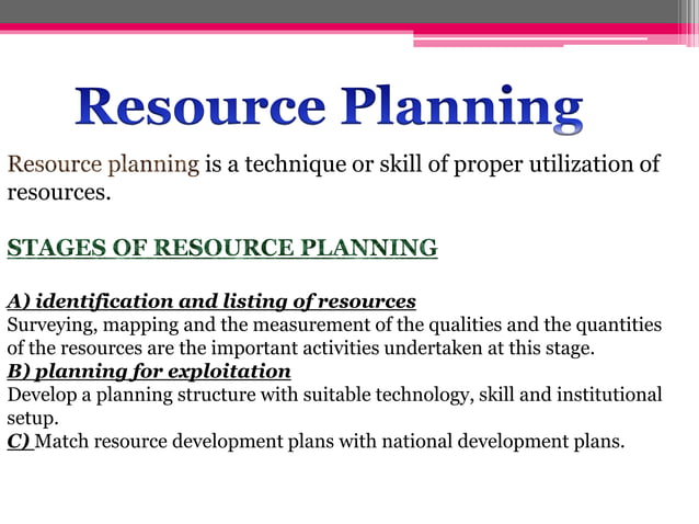 Resources and development class 10 | PPTX