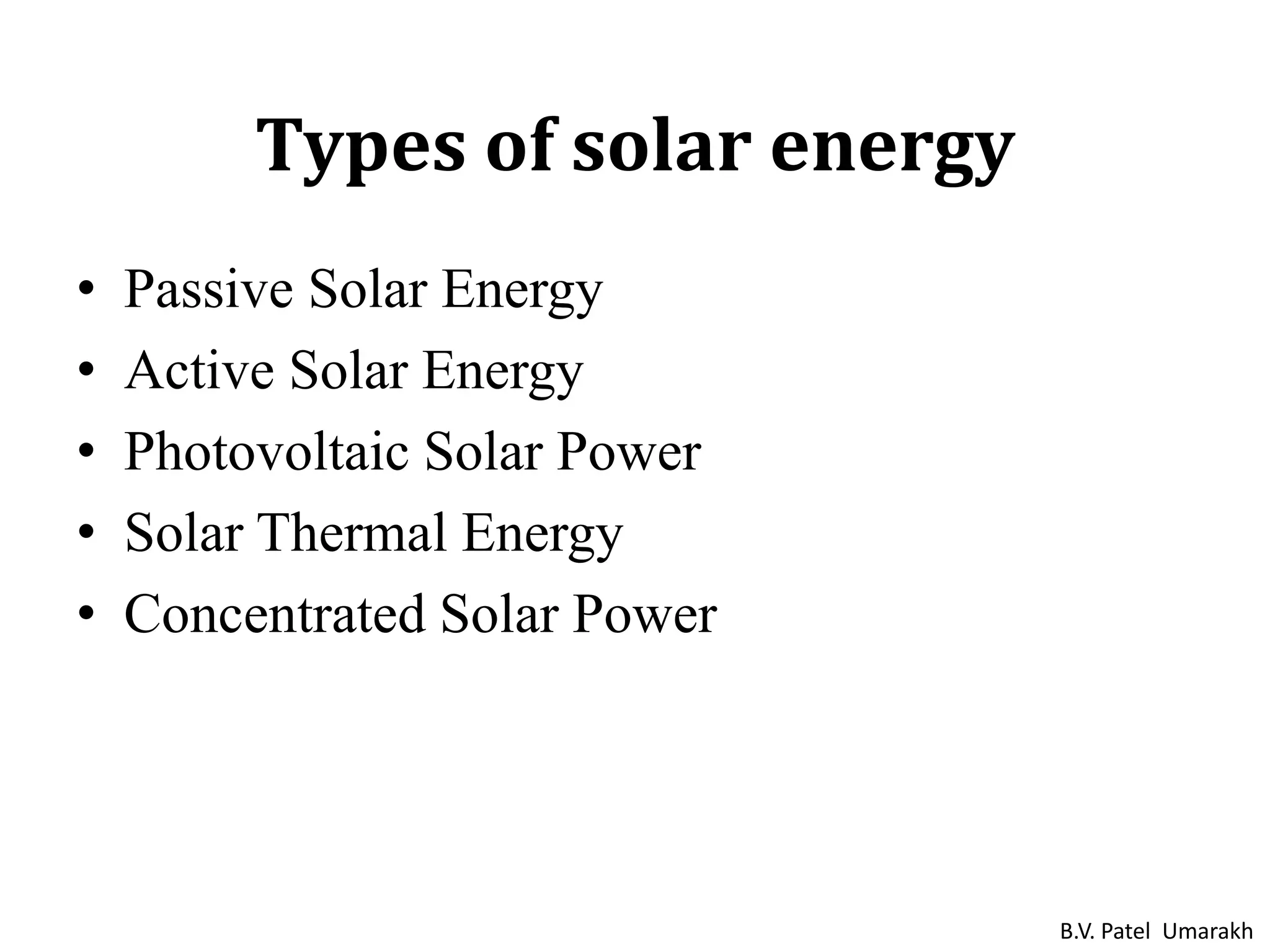 Presentation on solar energy conversion.pptx | PPTX