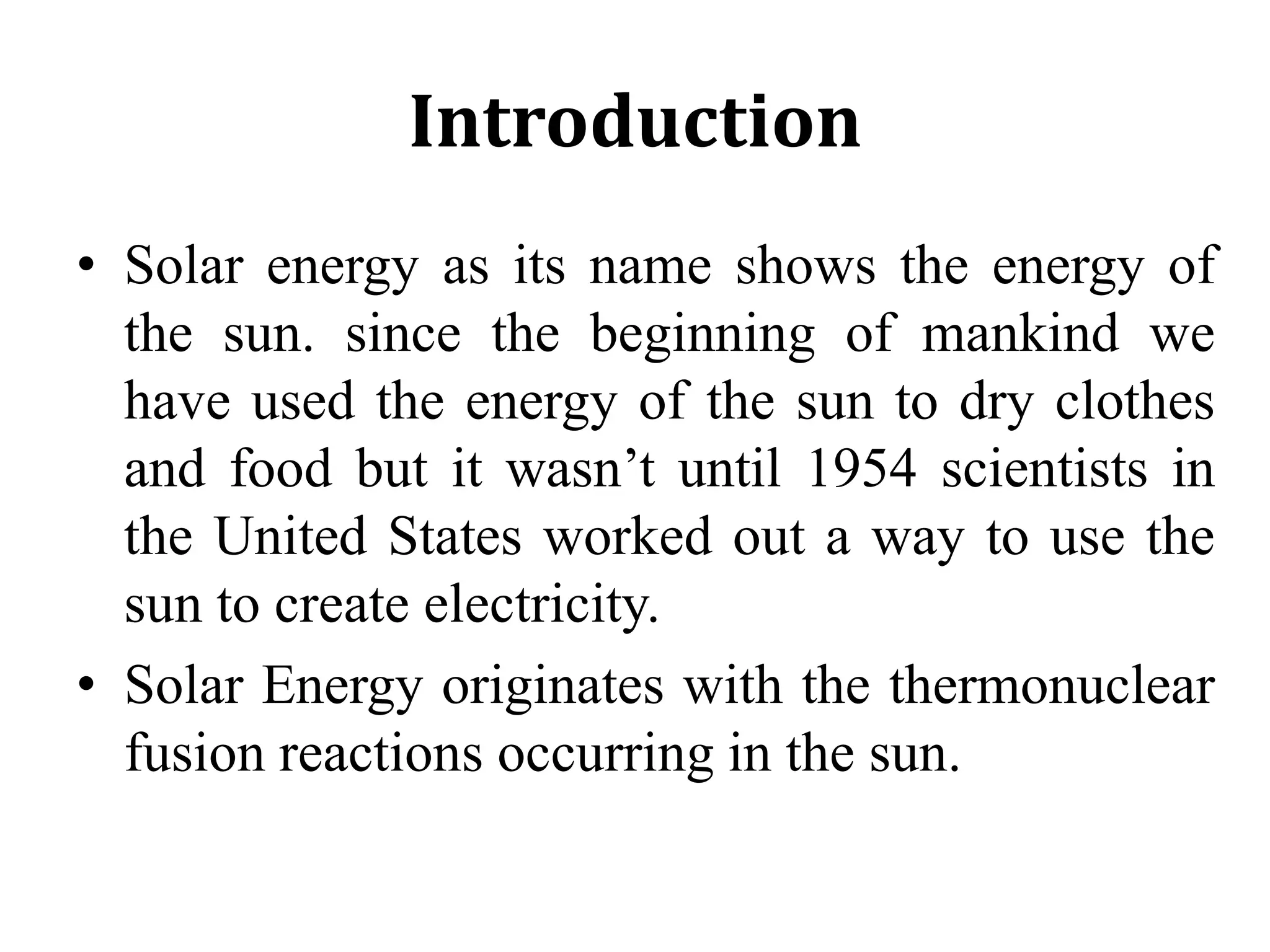 Presentation on solar energy conversion.pptx | PPTX