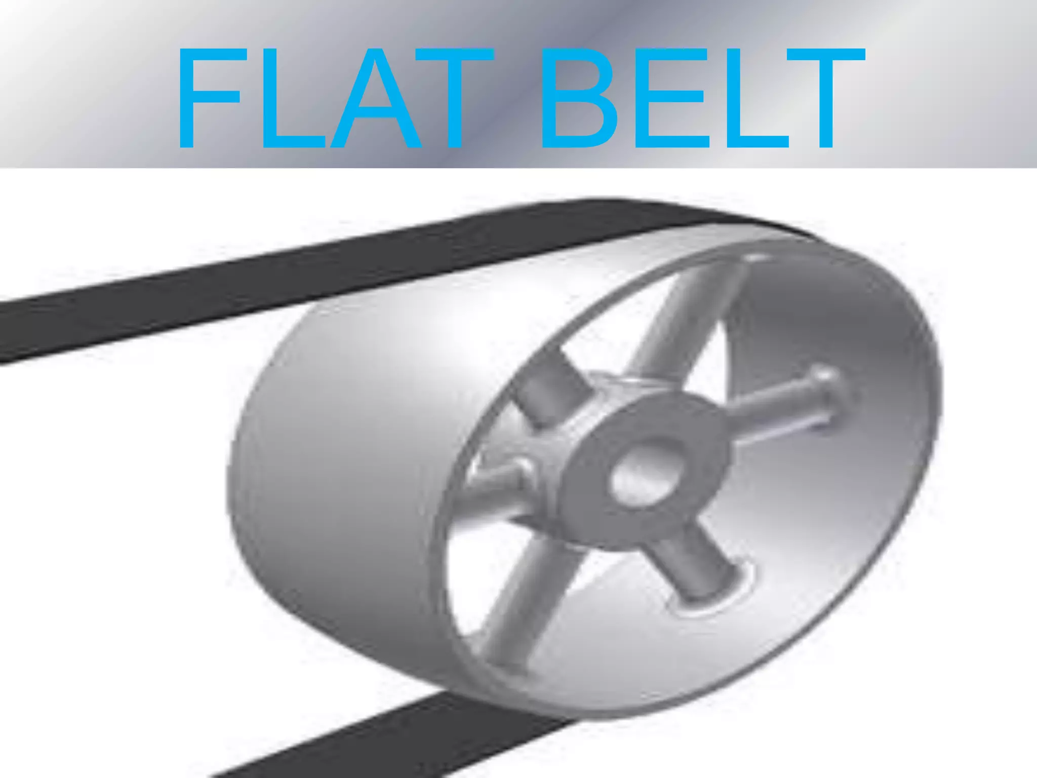 MECHANICAL BELTS | PPTX