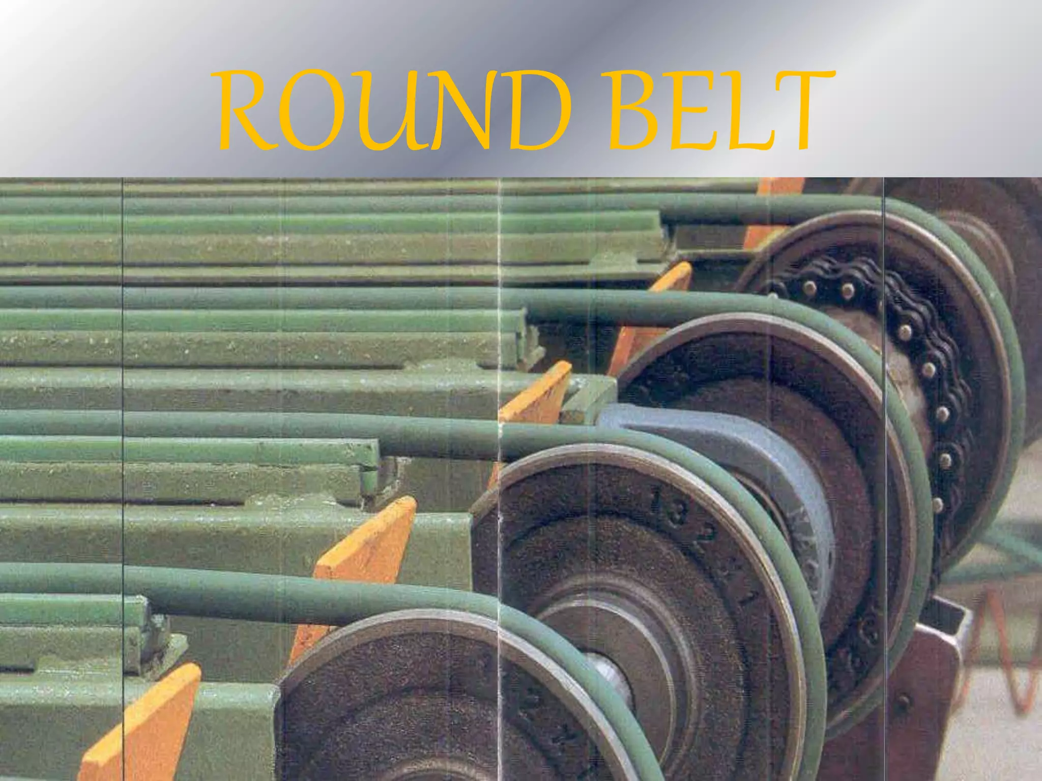 MECHANICAL BELTS | PPTX