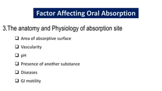 First order absorption model | PPTX