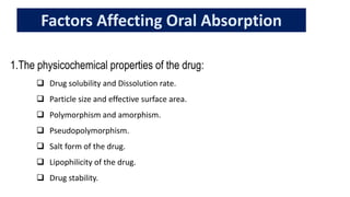 First order absorption model | PPTX