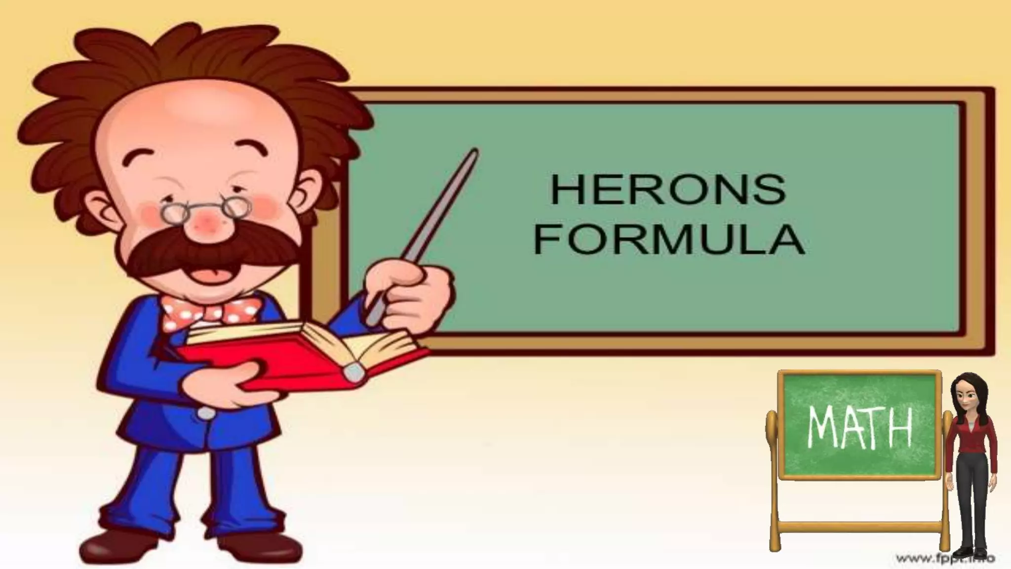 herons formula class 9th | PPTX