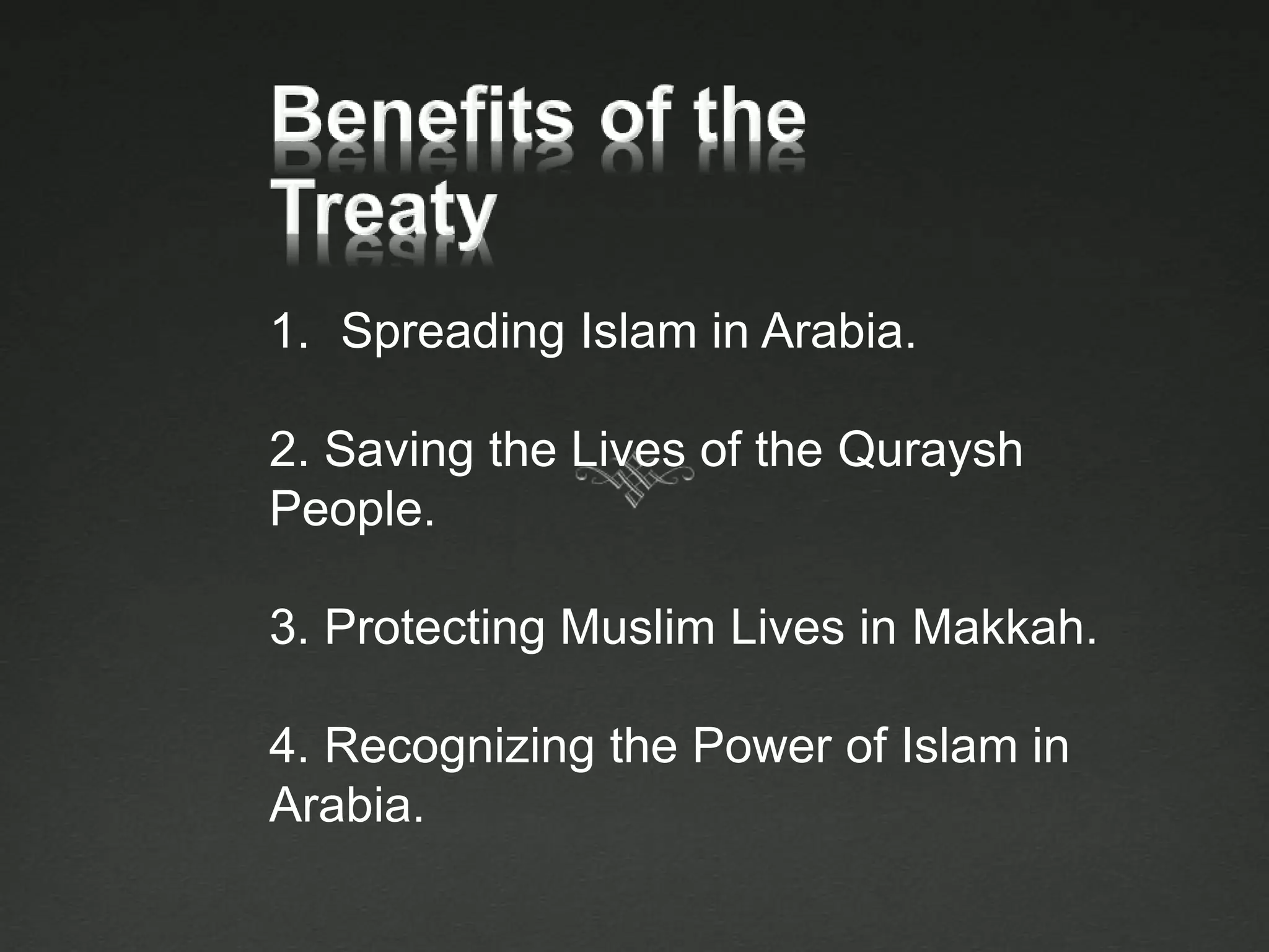 The Treaty of Hudaibiyah | PPTX