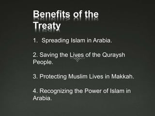The Treaty of Hudaibiyah | PPTX