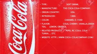 Coca Cola | PPTX