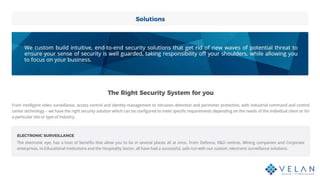 Velan IT Solutions, Bangalore, India | PPT