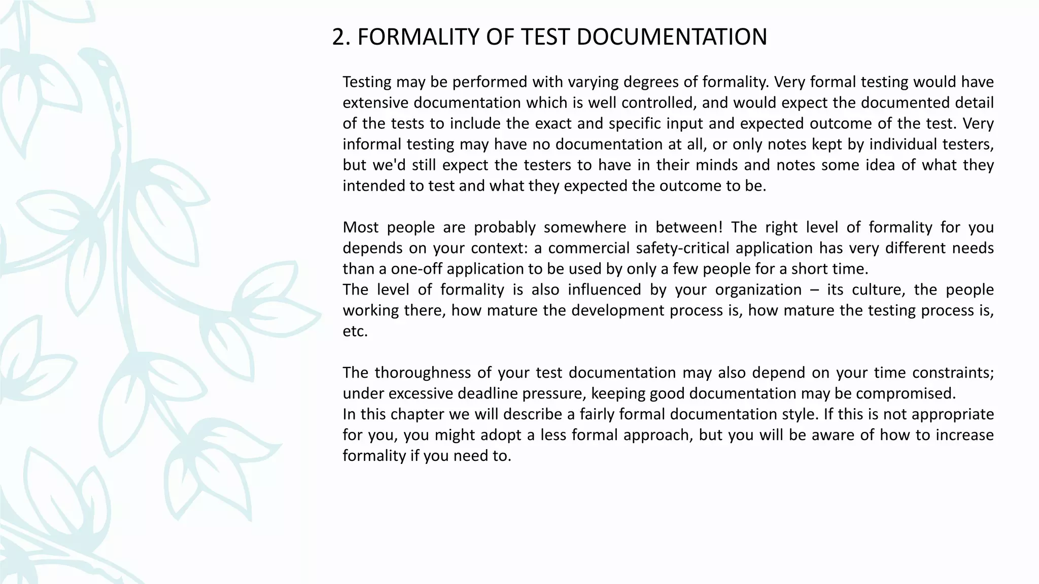 IDENTIFYING TEST CONDITIONS AND DESIGNING TEST CASES | PPTX