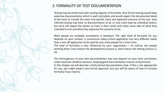 IDENTIFYING TEST CONDITIONS AND DESIGNING TEST CASES | PPTX