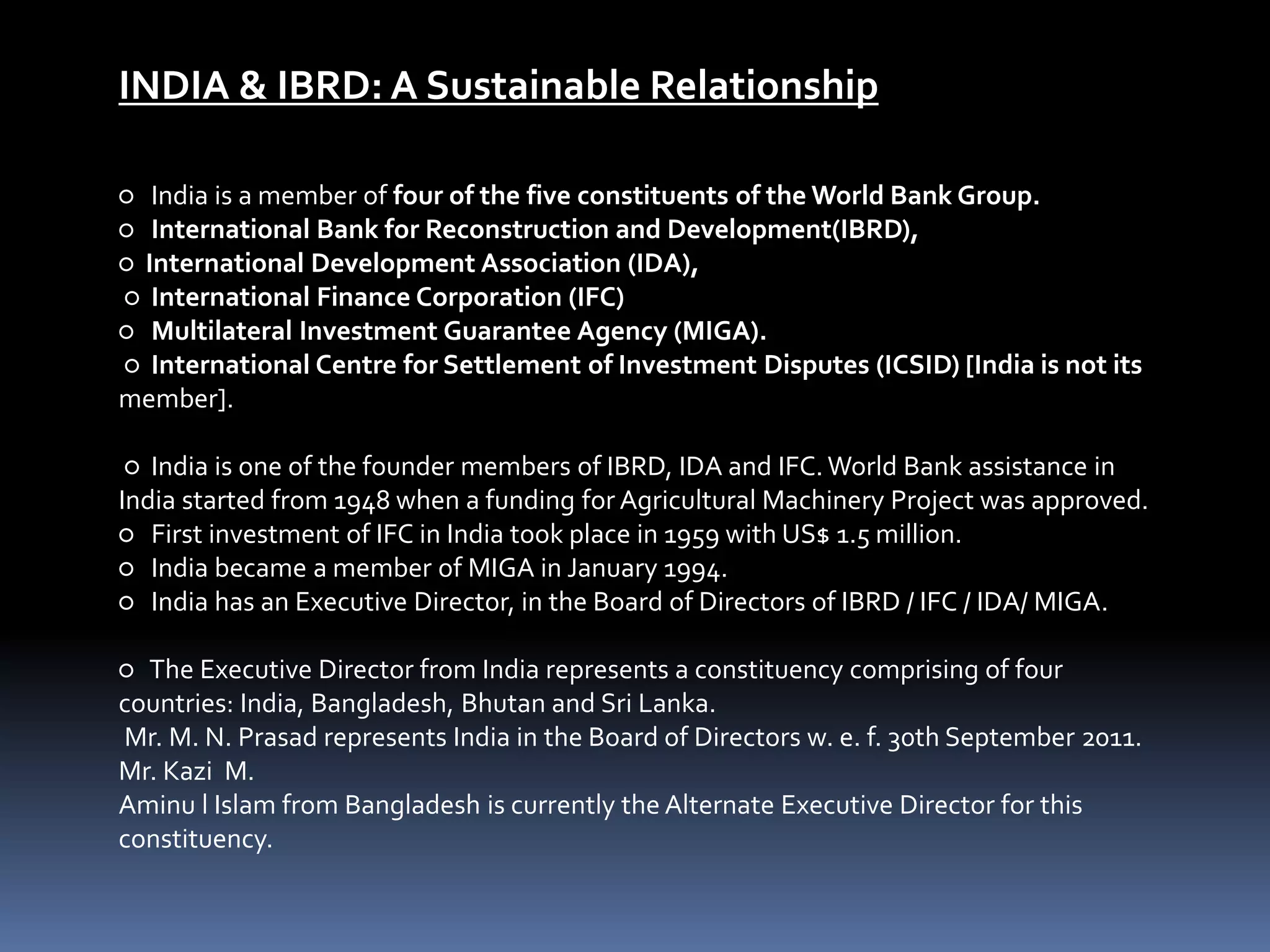 ibrd presentation | PPTX