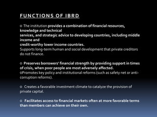 ibrd presentation | PPTX