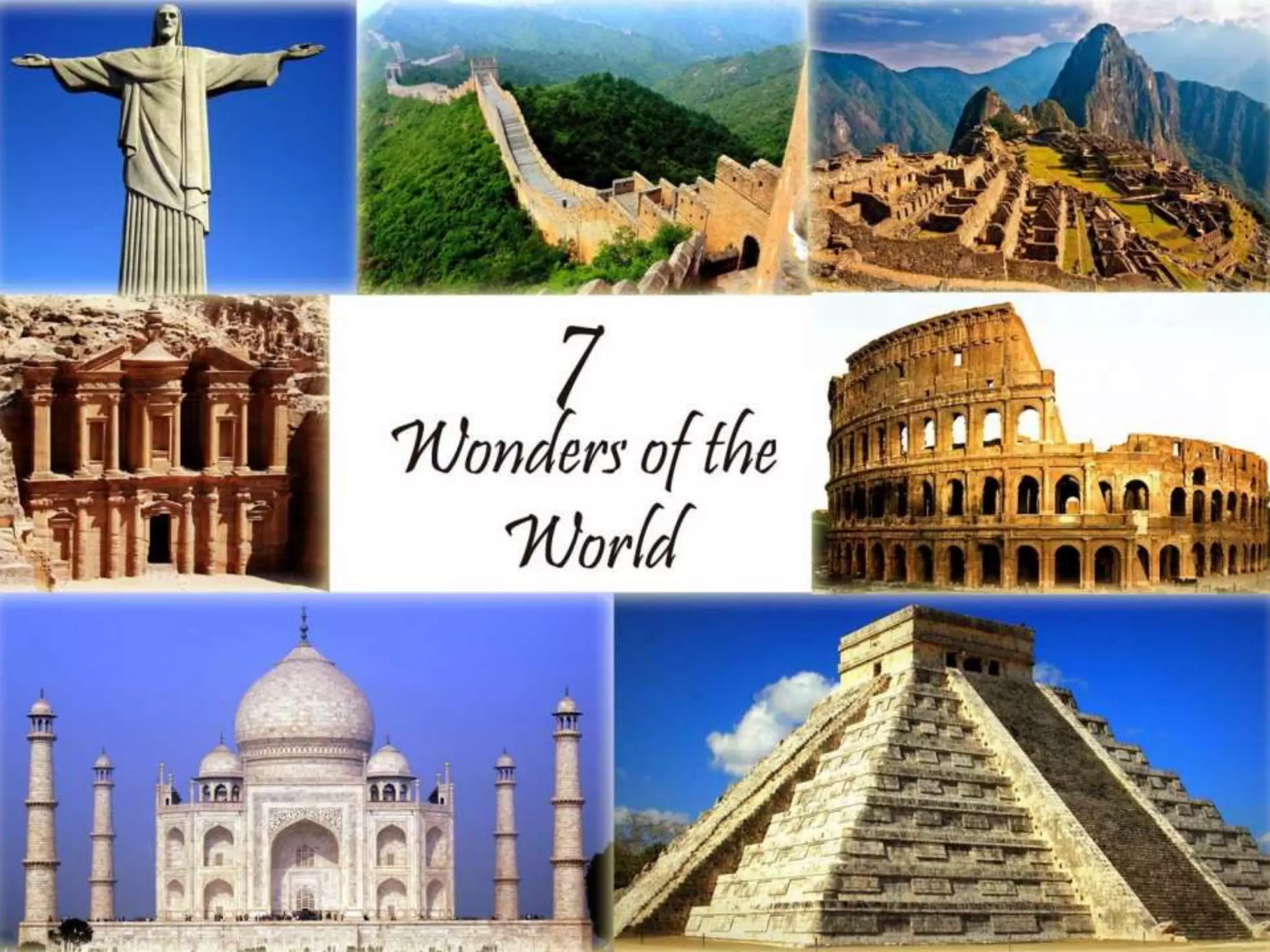 seven wonders of the world | PPTX