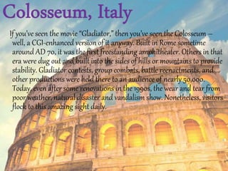 seven wonders of the world | PPTX