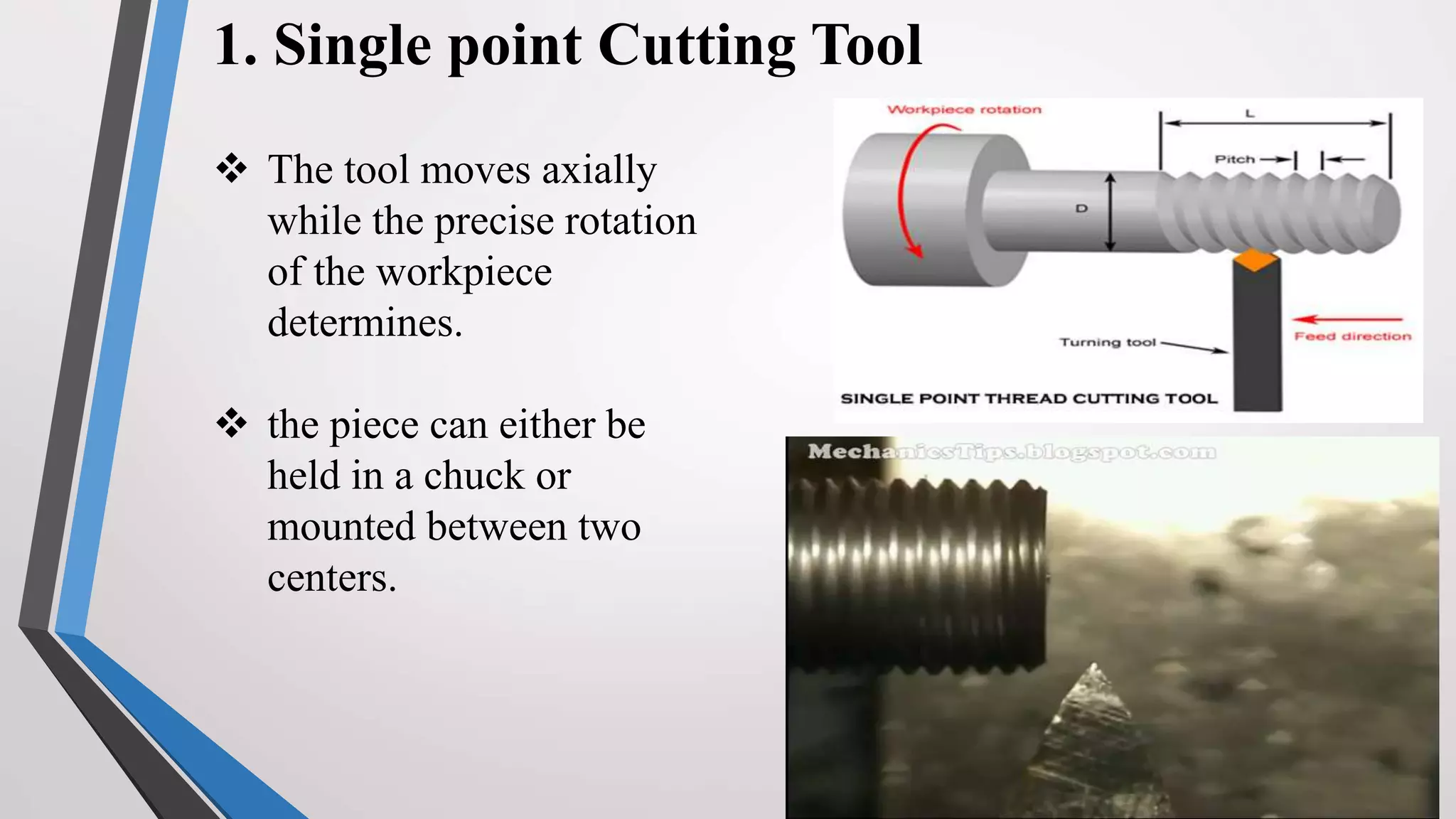 Screw Thread Manufacturing | PPTX