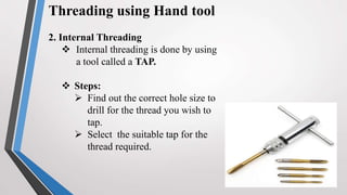 Screw Thread Manufacturing | PPTX