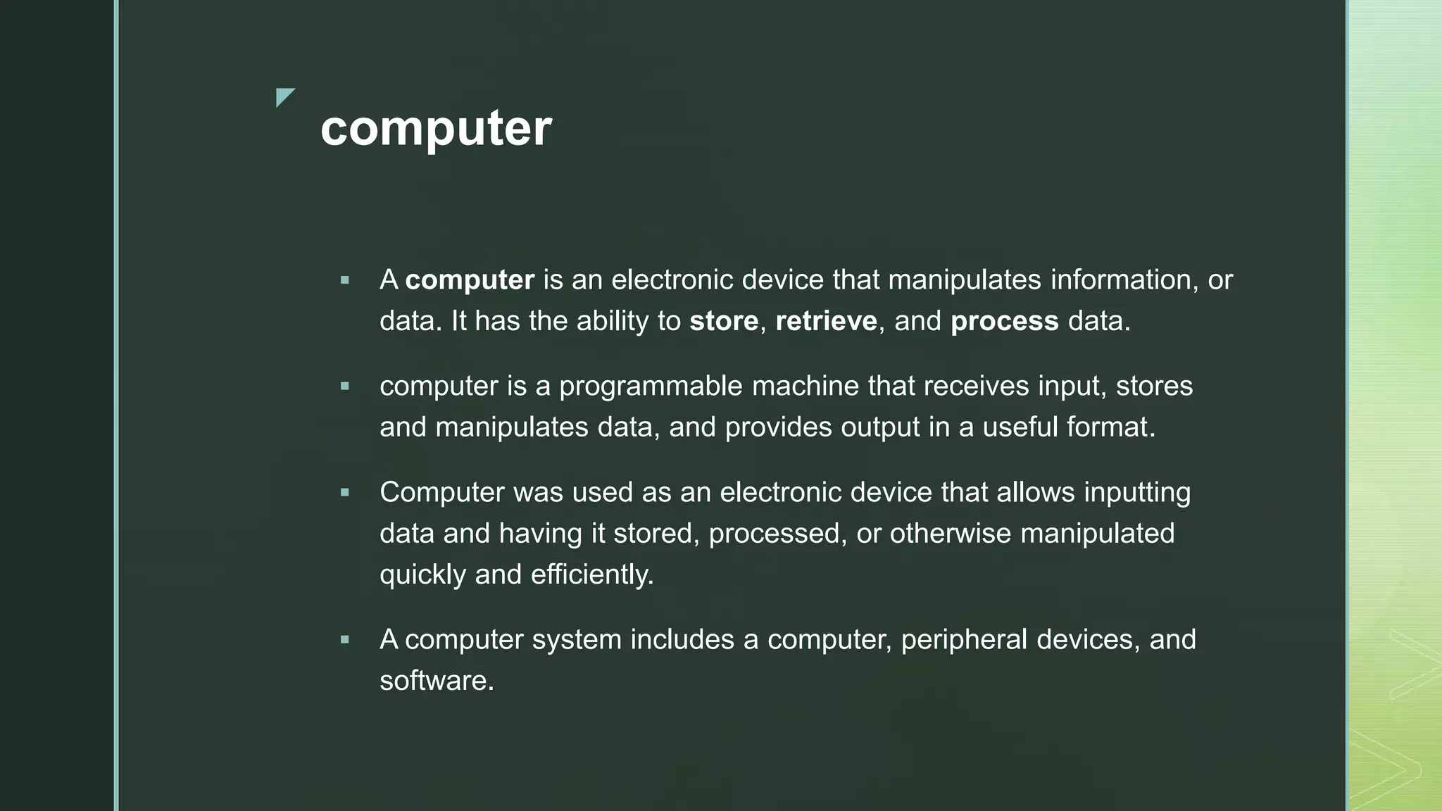 what is computer | PPTX