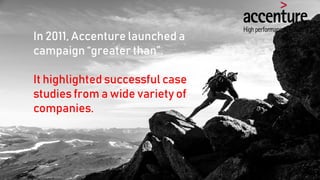 Case study of Accenture | PDF | Marketing and Advertising | Business