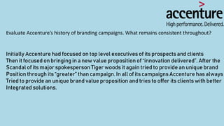 Case study of Accenture | PPT