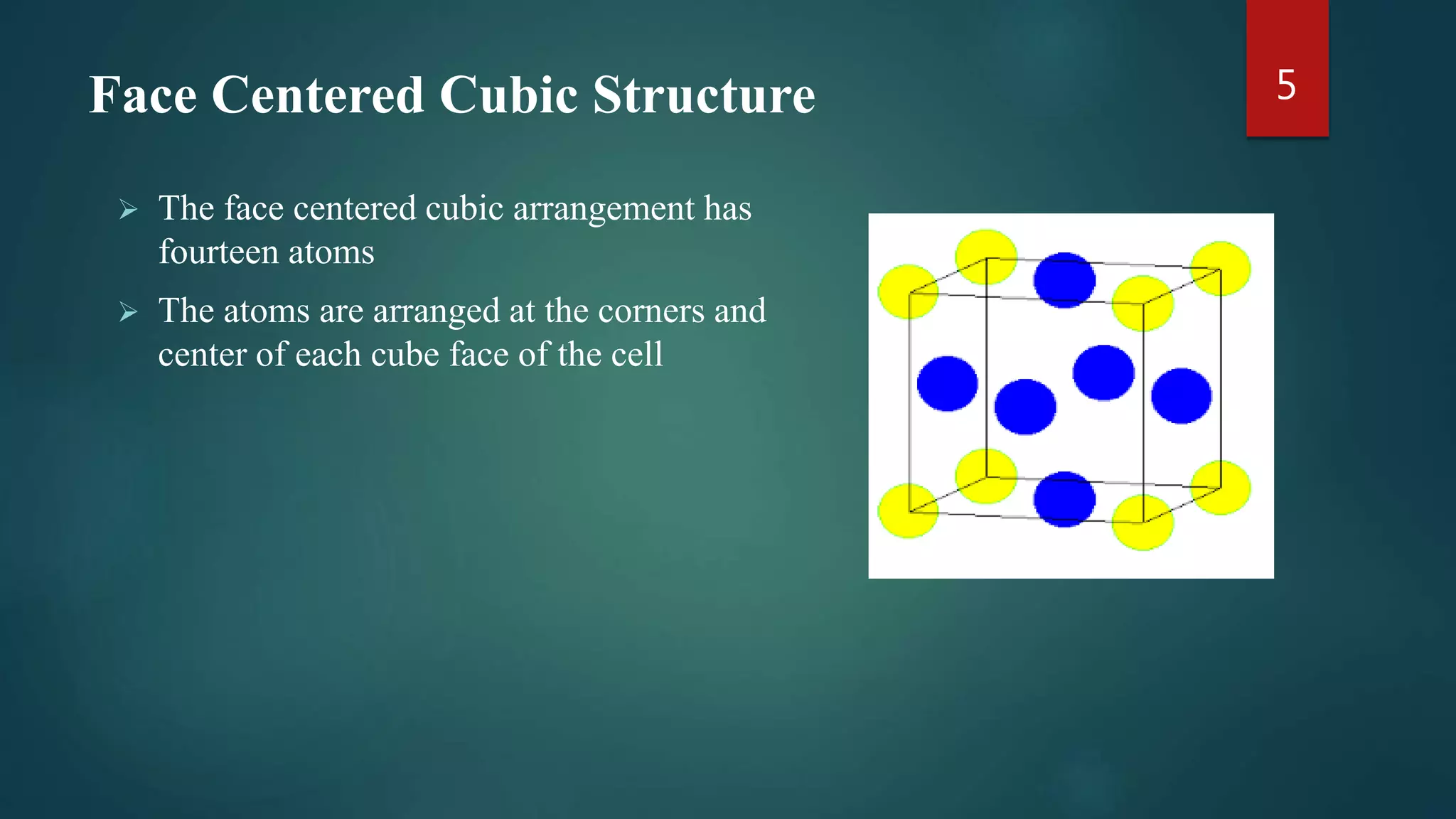 FCC structure | PPTX
