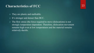 FCC structure | PPTX