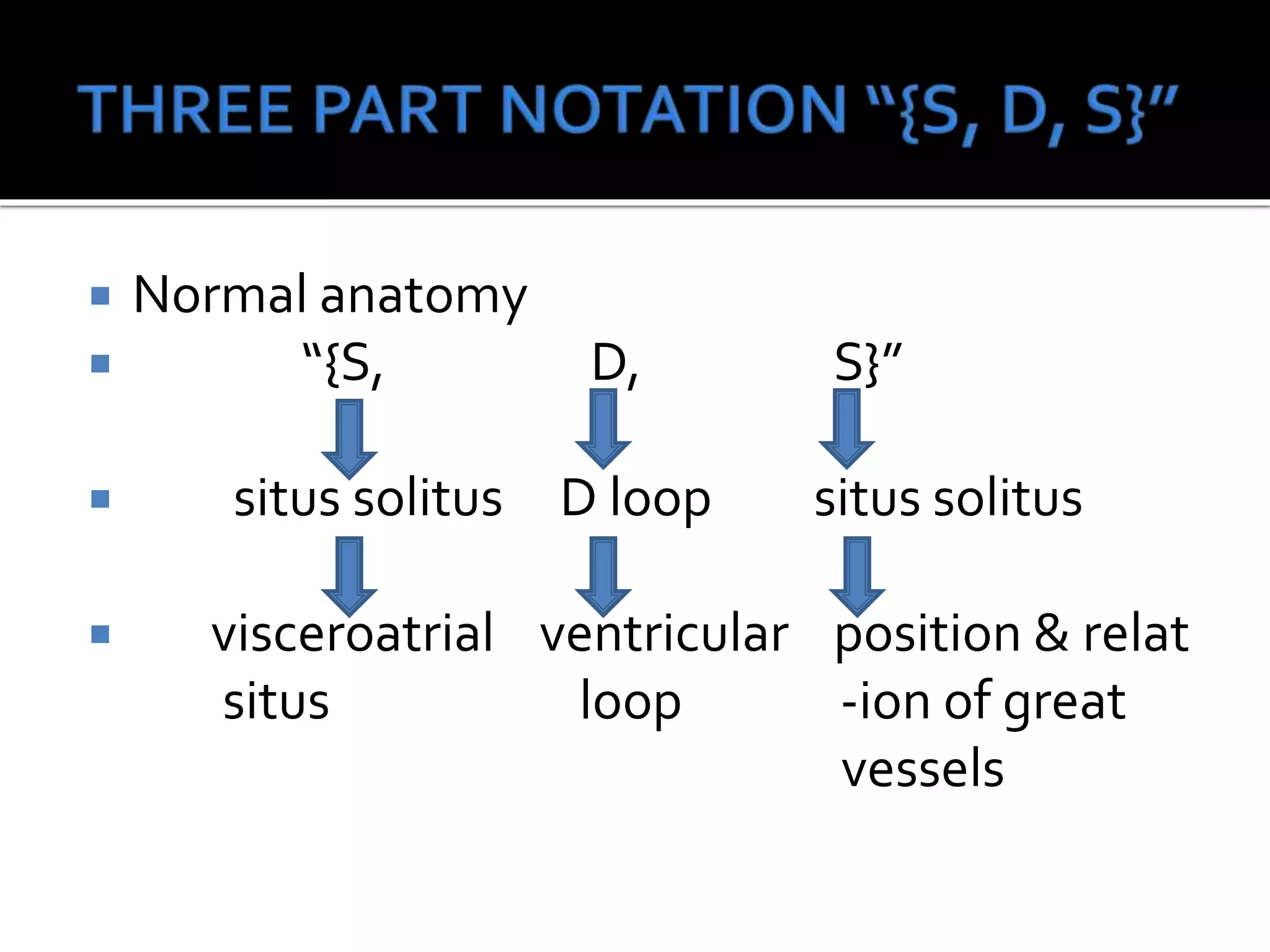 segment approach to congenital heart diseases | PPTX
