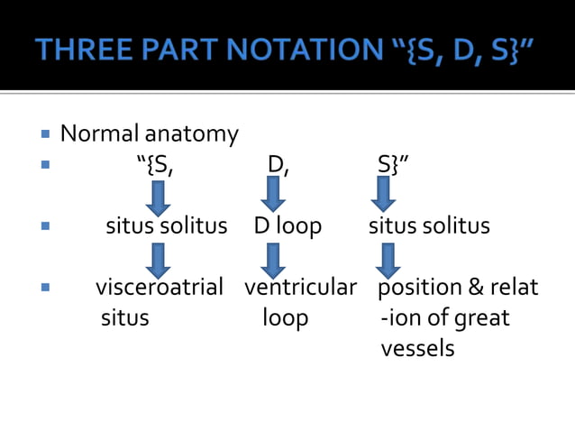 segment approach to congenital heart diseases | PPTX