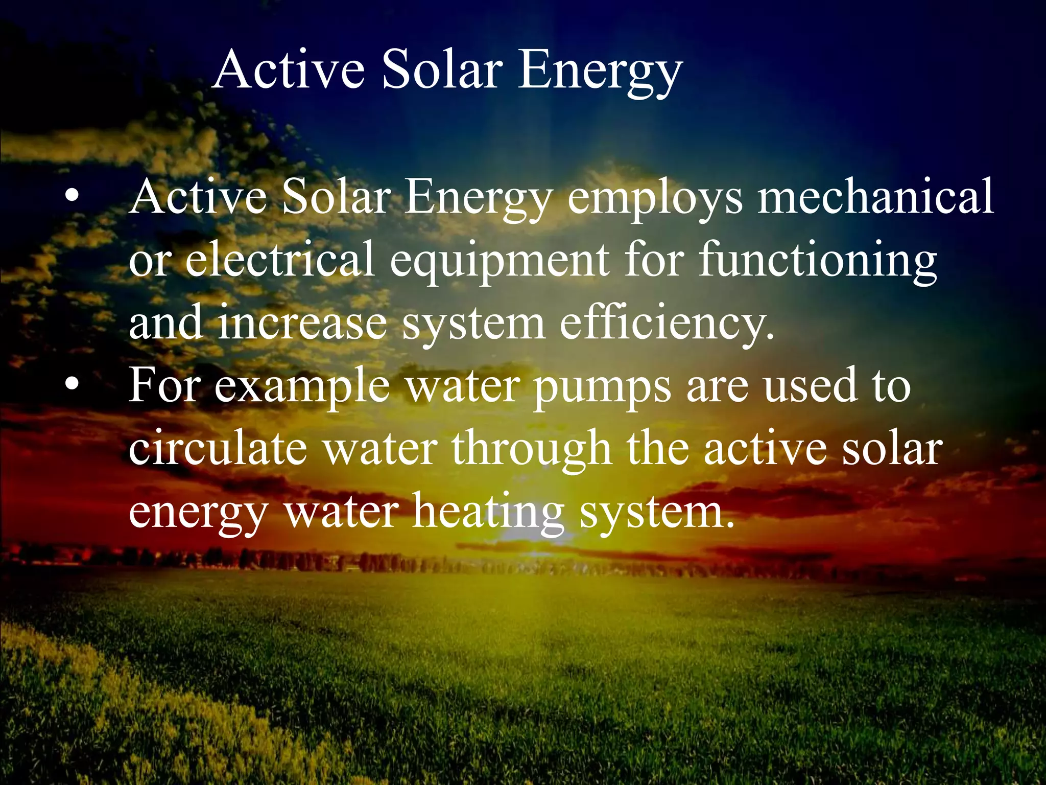 Solar Energy | PPTX