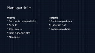 Nano-material and its benefits in the Environmental Application | PPTX
