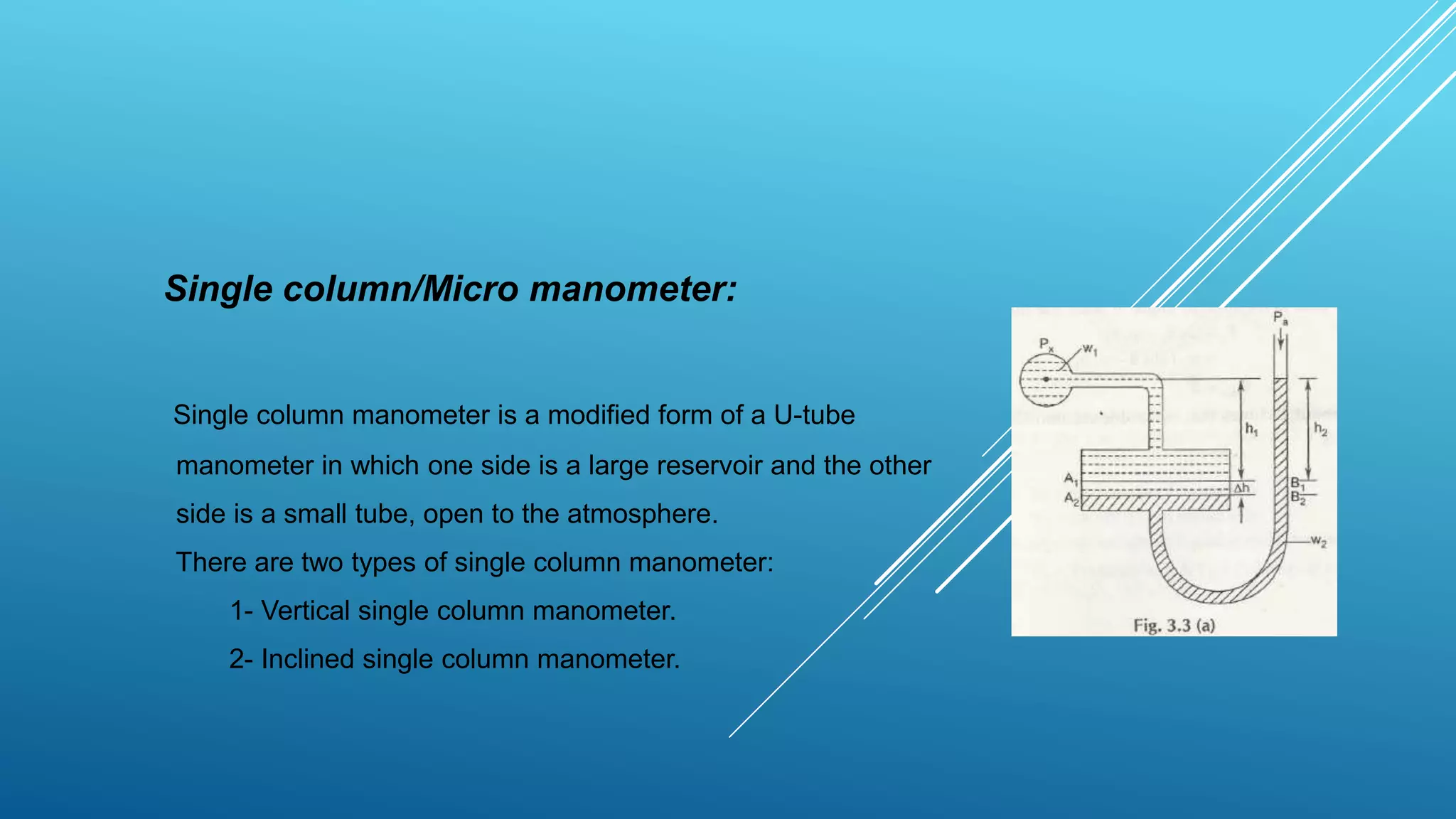 application of manometer | PPT