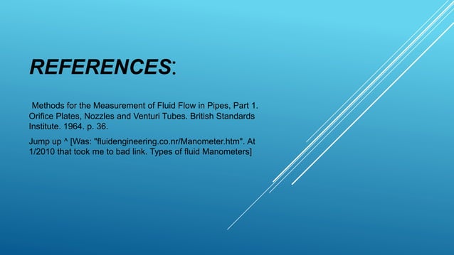 application of manometer | PPT