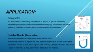 application of manometer | PPT