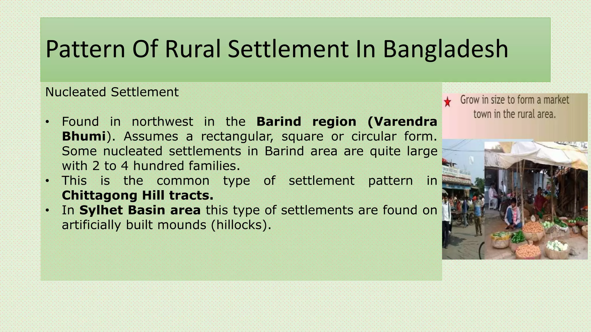 RURAL SETTLEMENT | PPTX