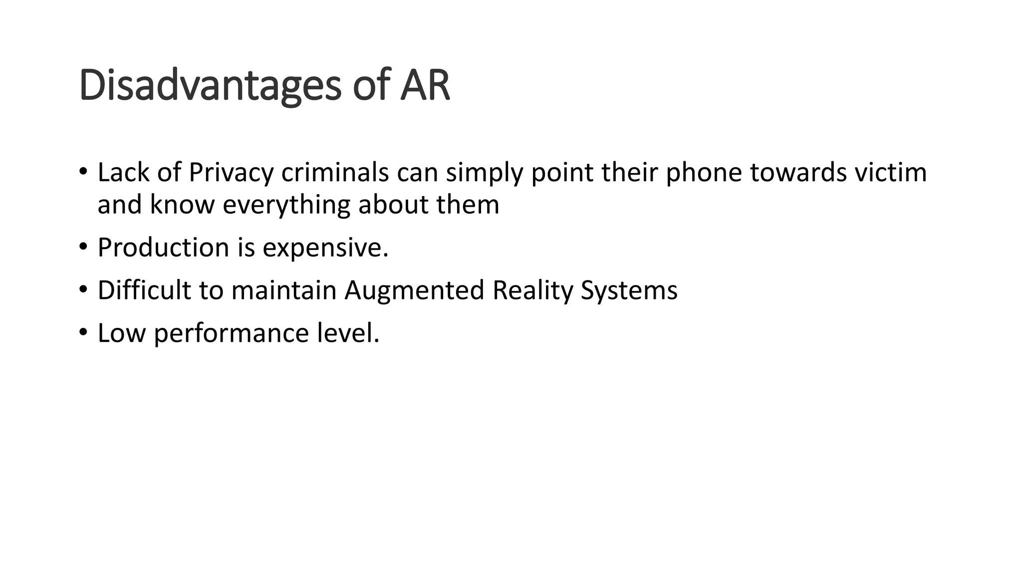 Virtual Reality & Augmented Reality | PPTX