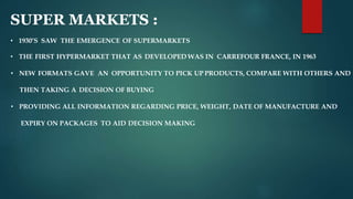 Evolution of retail formats | PPTX