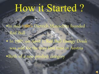 Case Study on Red Bull | PPTX