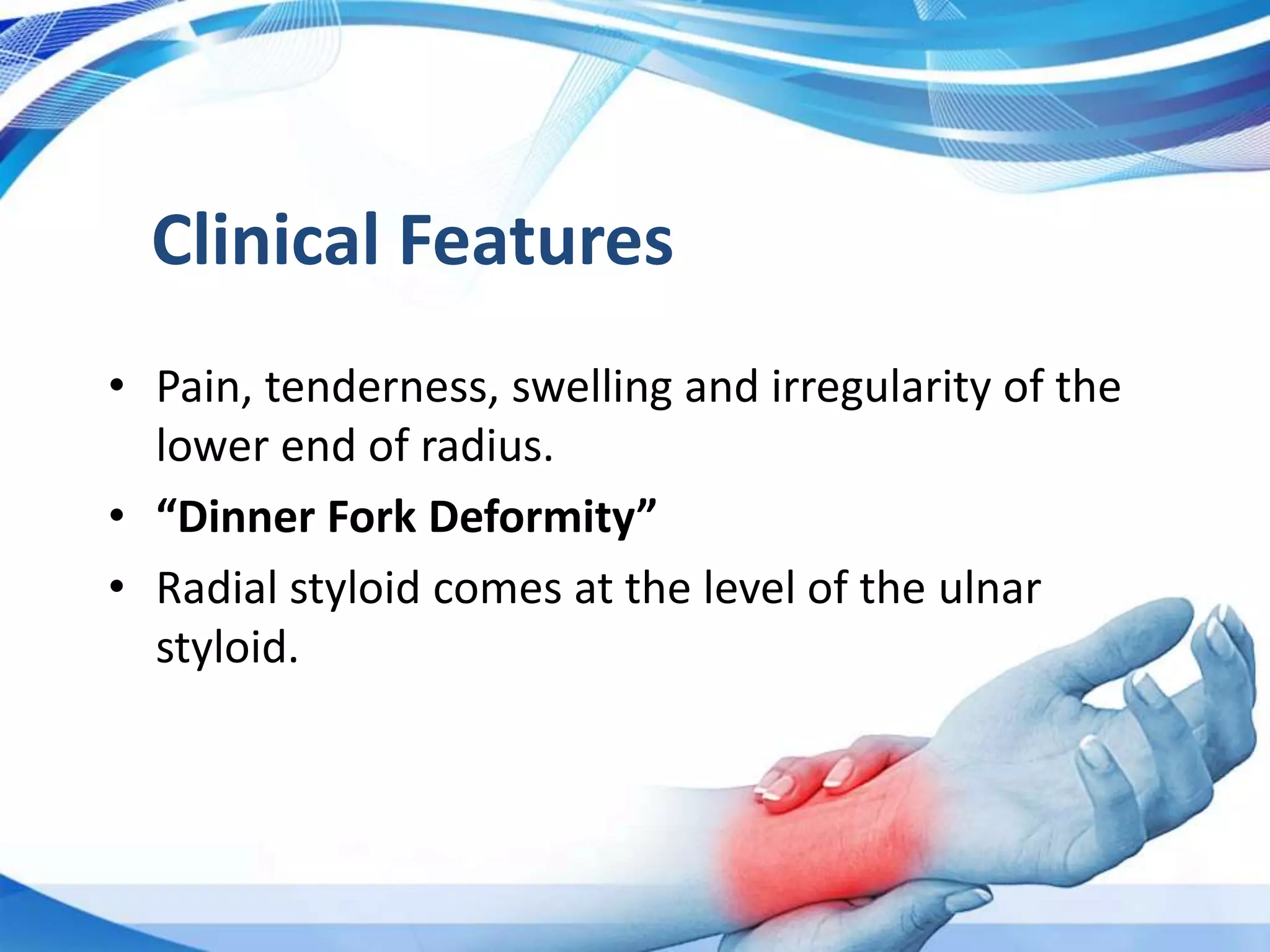 Distal End Radius Fractures - Colles, Smiths & Bartons | PPTX